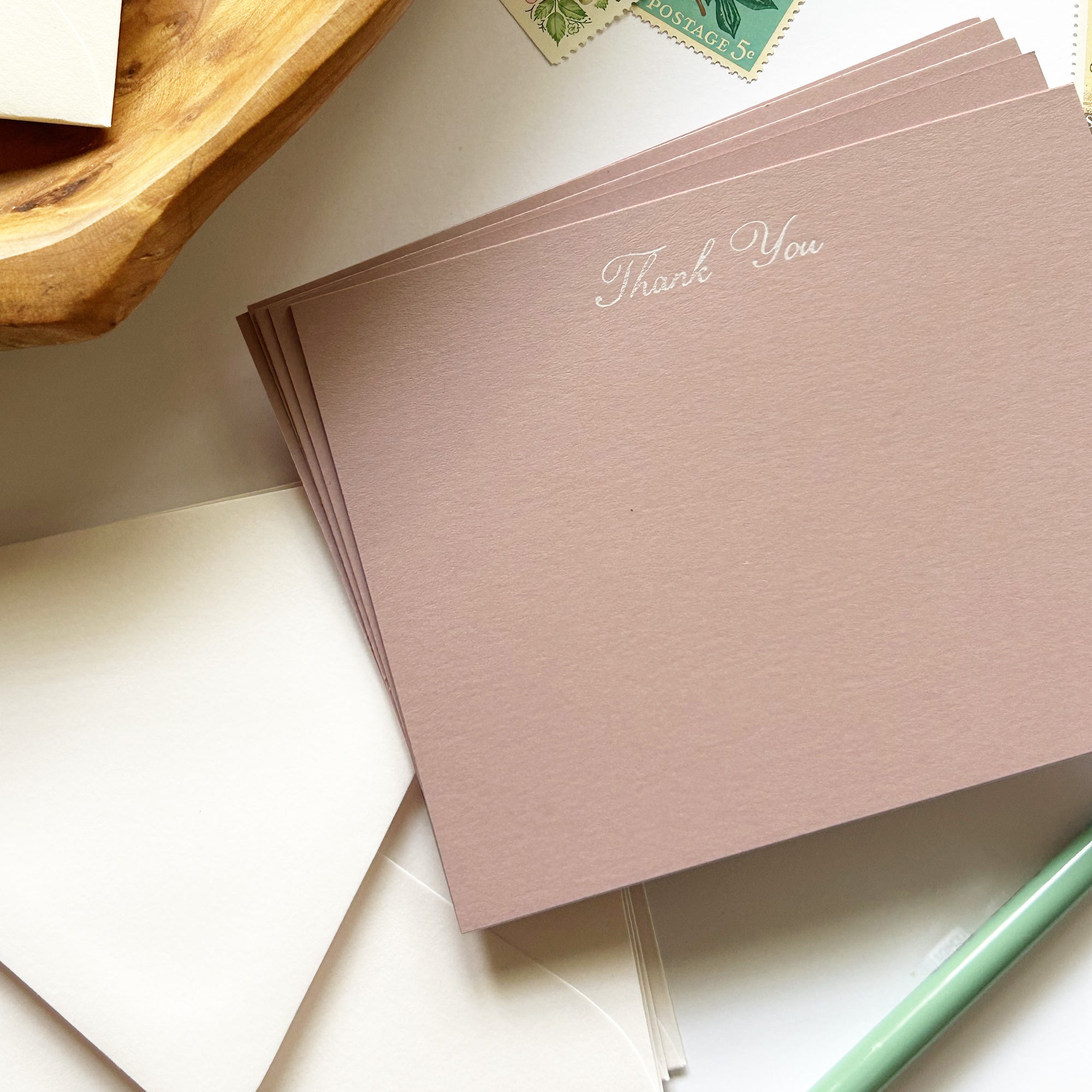 Thank You Card Set - Script – Decoylab Design Studio